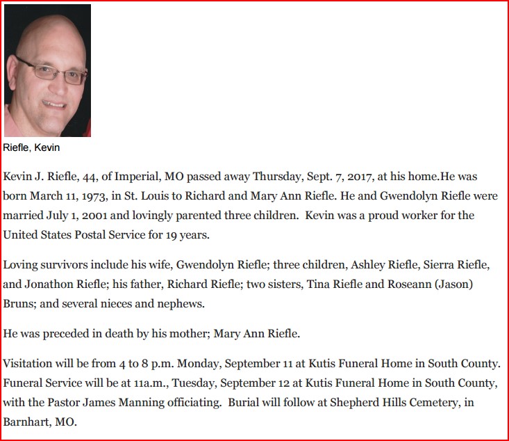 Riefle, Kevin J. - Kutis Funeral Home Inc